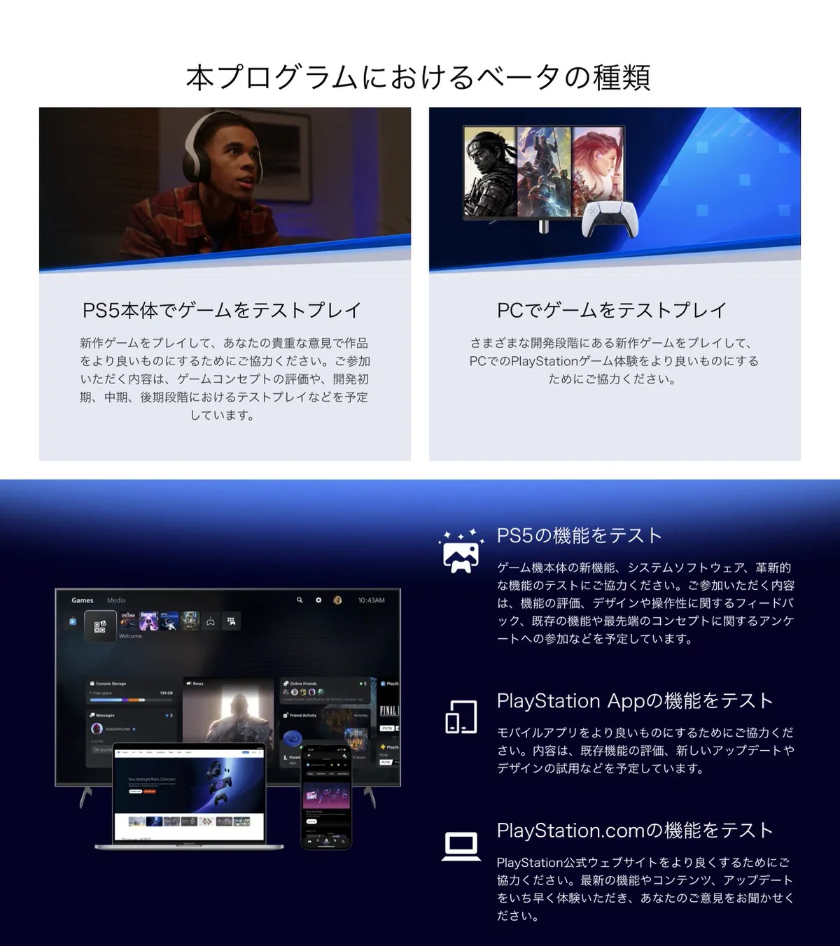 “PlayStation Beta 计划”现已推出。您可以申请参加PS5和PC游戏等测试版。 - Eeshanaviation.com